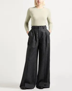 MAISON MARGIELA Wide-leg Wool Trousers