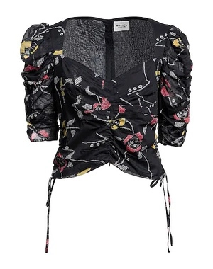 Isabel Marant Étoile Multicolor Top - Black