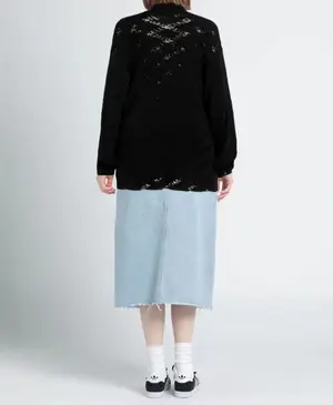 Balenciaga High Neck Long Sleeve Top