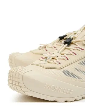 Moncler Suede And Nubuck Sneakers