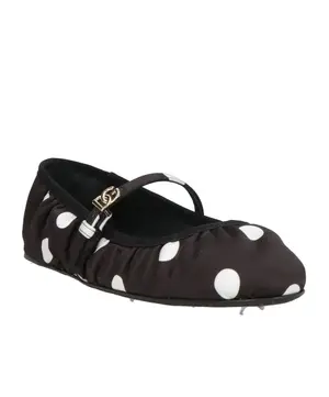 Dolce & Gabbana Polka Dot Mary Jane Flats