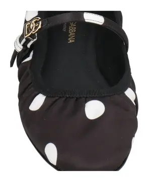 Dolce & Gabbana Polka Dot Mary Jane Flats