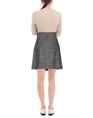 Dolce & Gabbana Pleated Flannel Skirt