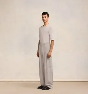 AMI Paris Wide-leg Pants