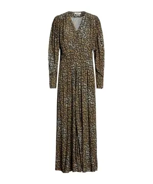 Isabel Marant Étoile Printed Long Sleeve Maxi Dress