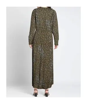 Isabel Marant Étoile Printed Long Sleeve Maxi Dress