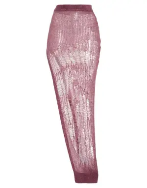 Rick Owens Minimalist Knit Pencil Skirt