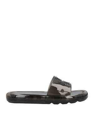 Tory Burch Solid Color Square-toe Shoes - Black