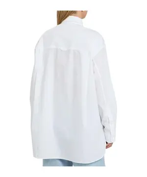 AGOLDE Solid-colour Cotton-poplin Shirt
