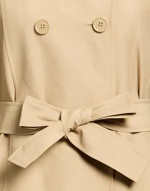 MAXCO. Classic Solid Color Trench Coat