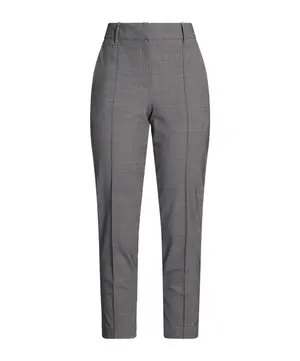 Brunello Cucinelli Solid Color Slim-fit Dress Pants - Gray