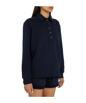Citizens Of Humanity Vintage Jersey Polo Sweatshirt