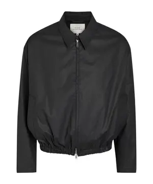 Studio Nicholson Waterproof Cotton Jacket - Black