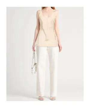Sportmax Sleeveless Crew Neck Vest