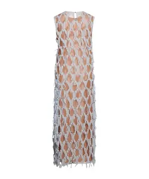 MAISON MARGIELA Two-tone Sleeveless Dress - Gray
