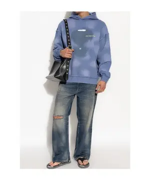 MISBHV Logo Printed Long-sleeved Hoodie