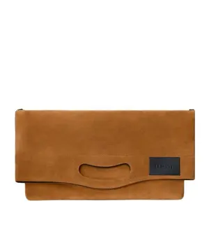 Loewe Bob Folded Tote In Suede