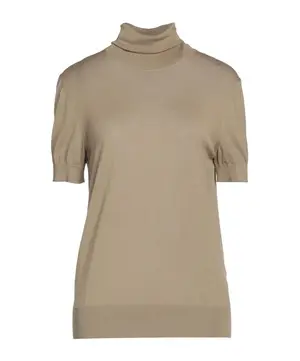 DOLCE & GABBANA Dolce & Gabbana Short Sleeve Turtleneck Wool Knit