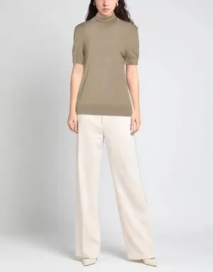 Dolce & Gabbana Short Sleeve Turtleneck Wool Knit