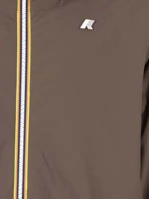 K-WAY Jacob St Warm Reversible Hooded Jacket - Brown