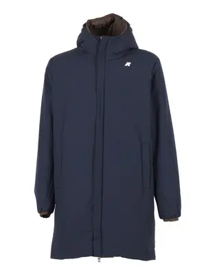K-WAY Jacob St Warm Reversible Hooded Jacket - Brown