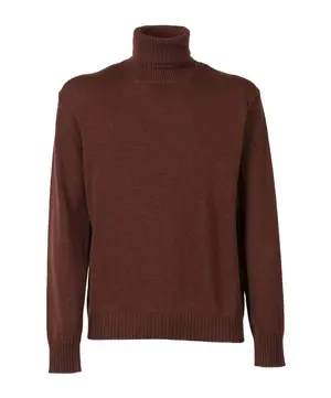 BALLANTYNE Turtleneck Sweater - Red