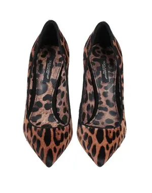 Dolce & Gabbana Leopard Print Stiletto High Heels