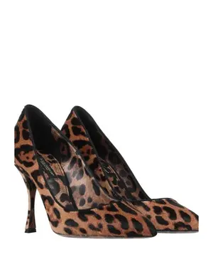 Dolce & Gabbana Leopard Print Stiletto High Heels