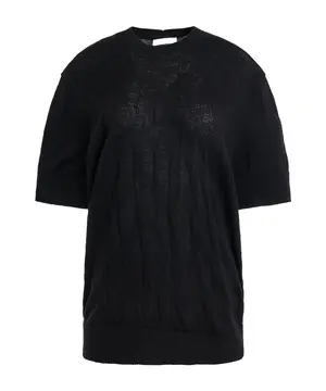 Helmut Lang Ribbed T-shirt With Back Logo Detail
