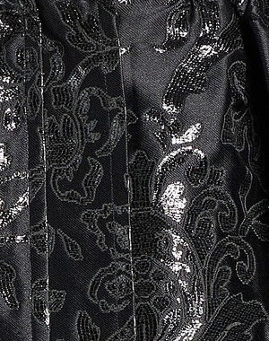 Max Mara Floral Jacquard Umbrella Skirt