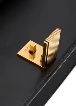 Khaite Blake Leather Clutch