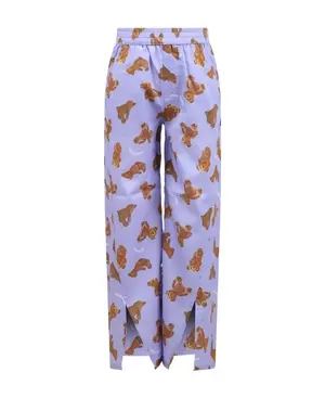 Palm Angels Teddy Bear Motif Pyjama Trousers