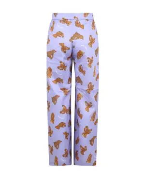 Palm Angels Teddy Bear Motif Pyjama Trousers
