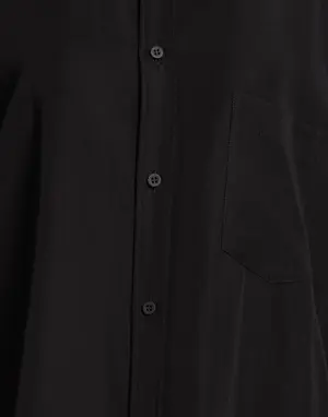 Balenciaga Long-sleeve Solid Color Shirt