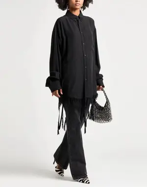 Balenciaga Long-sleeve Solid Color Shirt
