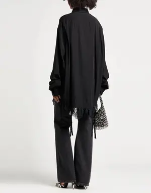 Balenciaga Long-sleeve Solid Color Shirt