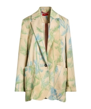 MAXCO. Single-breasted Suit Jacket - Nude