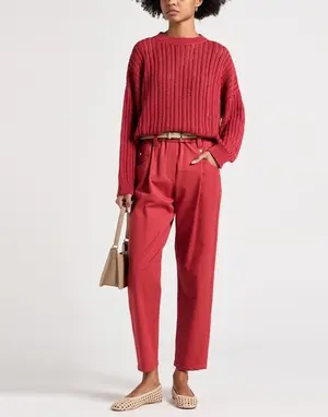 Brunello Cucinelli Solid-color Straight-leg Pants