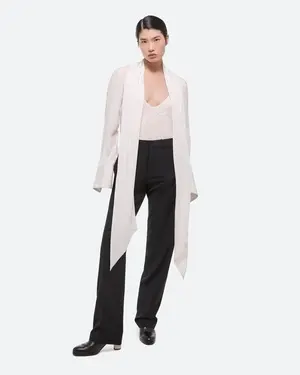 Helmut Lang Scarf Detailed Blouse