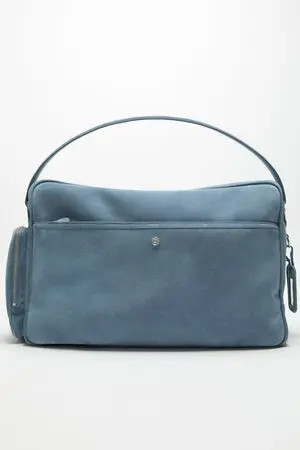 Acne Studios Camero Hotel Suede Shoulder Bag