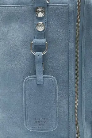Acne Studios Camero Hotel Suede Shoulder Bag