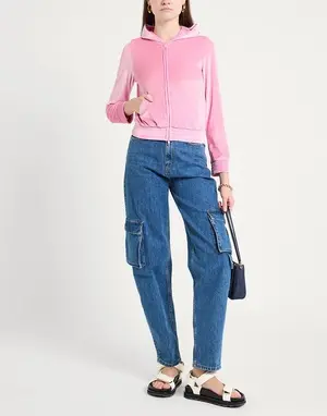 Balenciaga Solid Color Hooded Sweatshirt Jacket