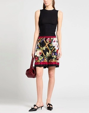 Dolce & Gabbana Printed Floral Satin Shorts