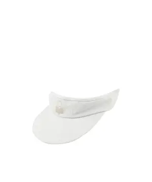 Isabel Marant Étoile Simple Wide Brim Hat - White