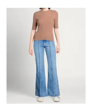 MAXCO. Max&co. Belt Loop Flare Jeans