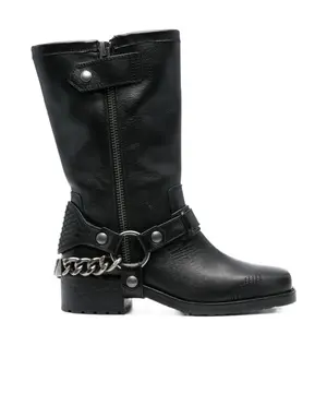 Zadig&Voltaire Igata Chain Detailed Biker Boots