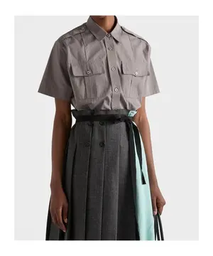 Prada Short-sleeved Utility Shirt