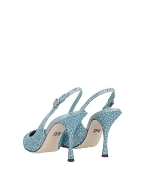 Dolce & Gabbana Rhinestone Embellished Slingback Pumps