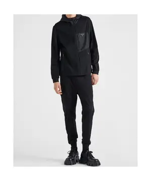 Prada Technical Cotton And Re-nylon Pants