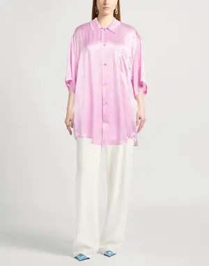 Balenciaga Loose Short-sleeve Shirt
